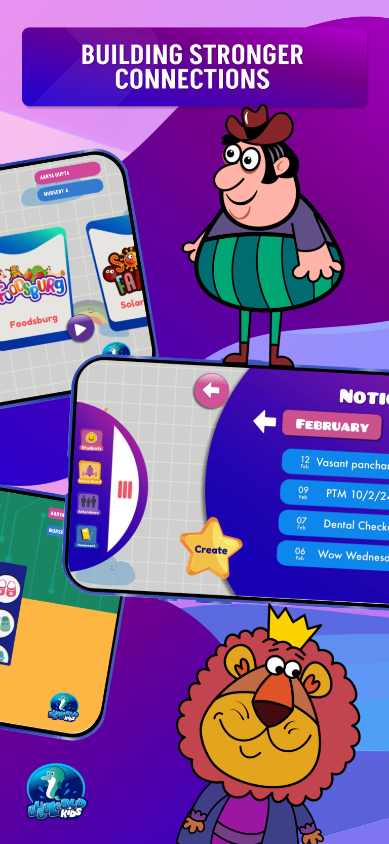 Effortless Preschool Learning and Management App - BubbleBud Kids